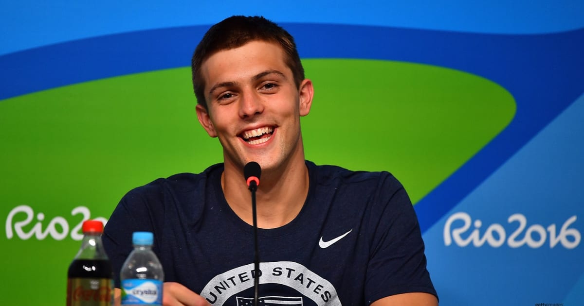 Team USA | Olympic Champion Swimmer Ryan Held Proposes To Girlfriend ...