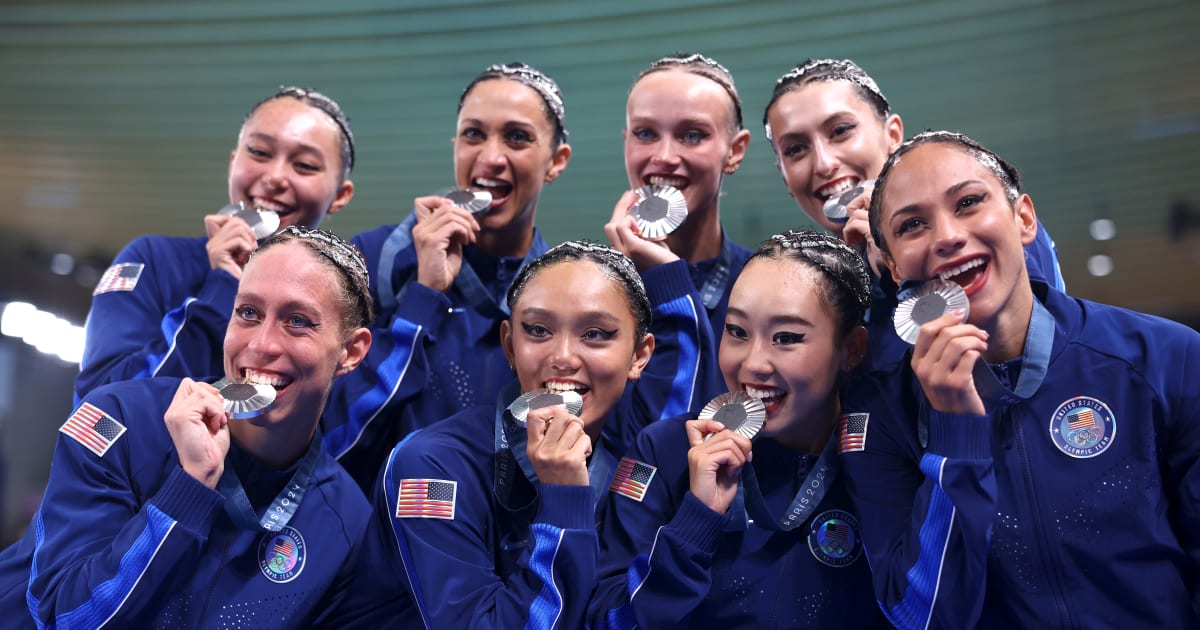 Team USA | Artistic Swimming Team Takes First Medal In 20 Years — A Silver