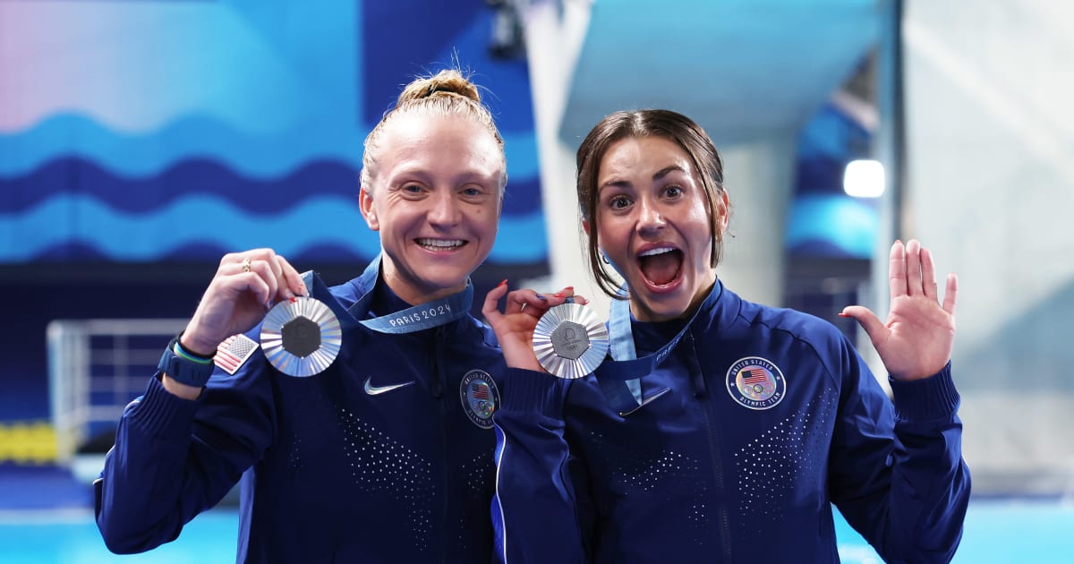 The ‘Cook’N Bacon’ Diving Duo Secure First U.S. Medal Finish in Paris ...