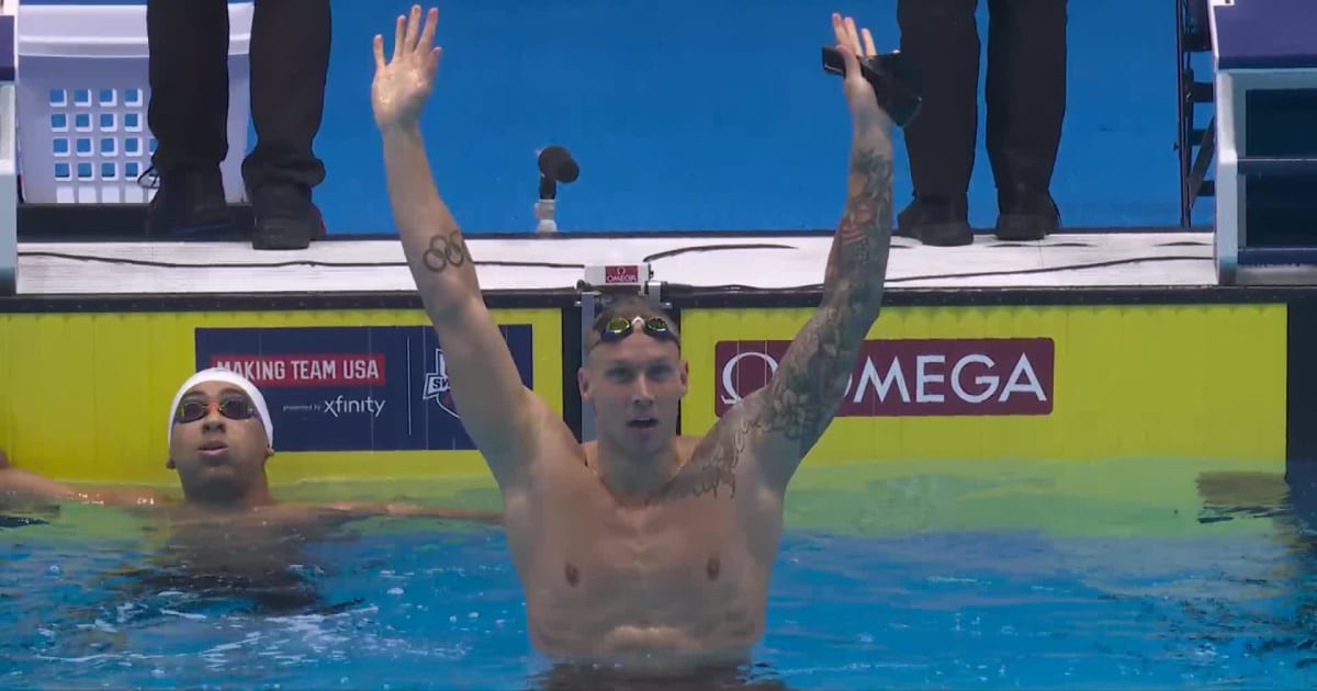 Team USA | Bobby Finke and David Johnston Speak on Qualifying in the ...