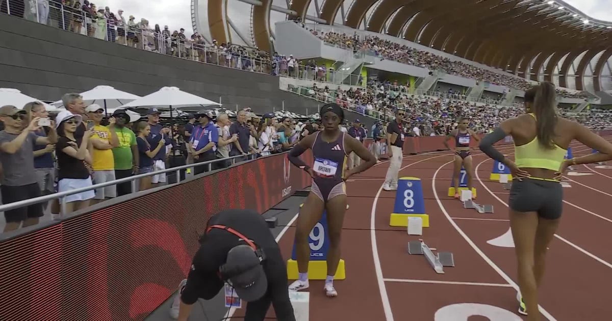 Team USA | Gabby Thomas, Brittany Brown and McKenzie Long Go 1-3 in the ...