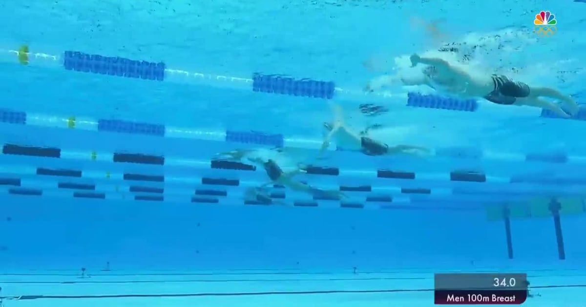 Team USA | Nic Fink Wins the Men's 100-Meter Breaststroke and Qualifies ...