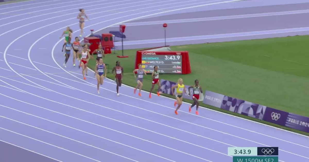 Nikki Hiltz Makes Their First Olympic Final in the Women's 1500-Meters ...
