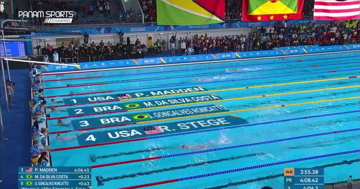 Team USA | Paige Madden Wins Gold in the Women's 400-Meter Freestyle ...