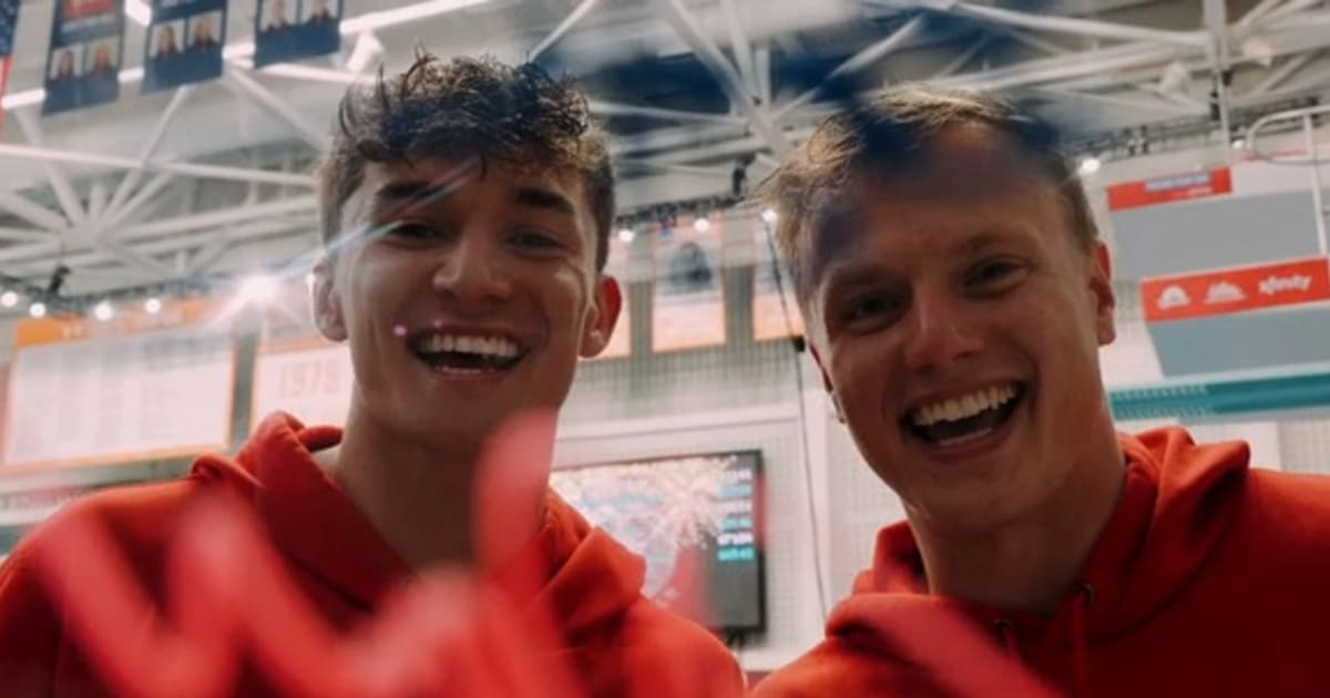 Team USA | Tyler Downs and Greg Duncan Sign the Camera After Qualifying ...