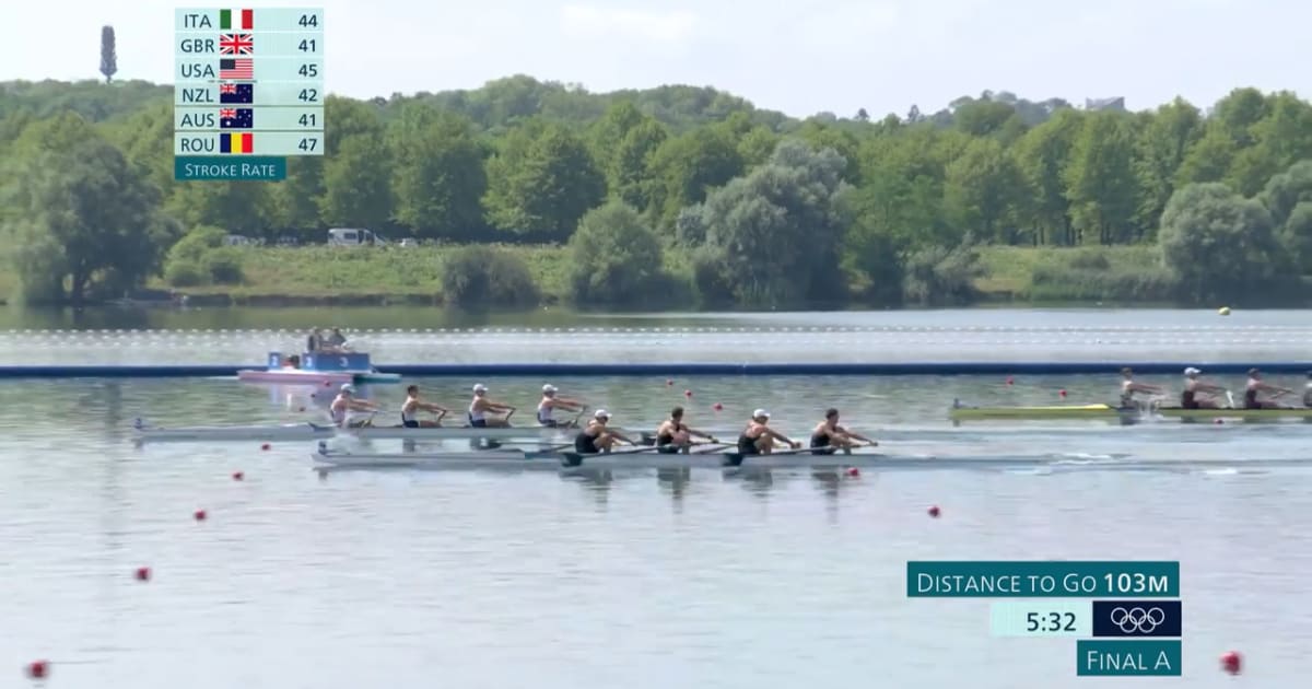 Team USA | US Rowing Wins First Olympic Men's Four Gold Since 1960 | Rowing