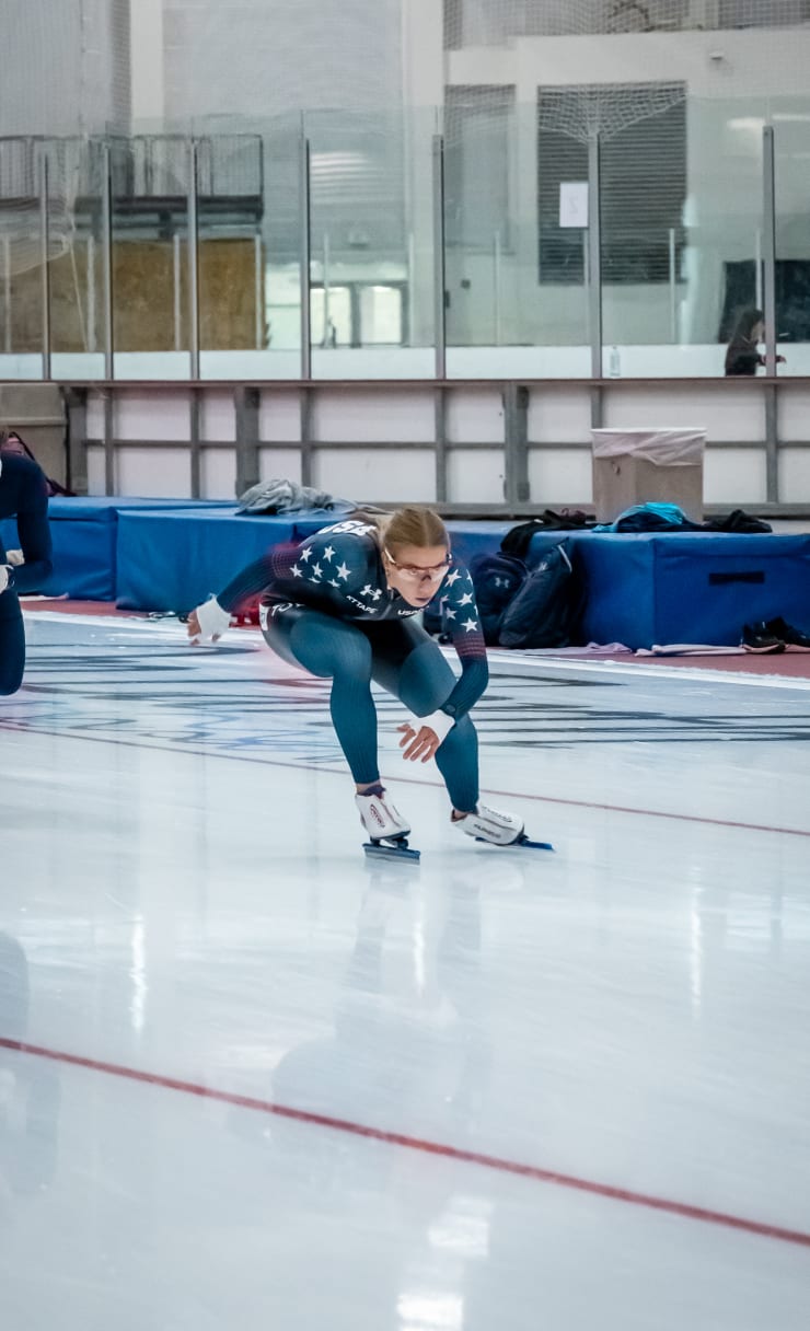 US Speedskating | As A Hockey Player, Greta Myers Liked Going Fast. Now ...