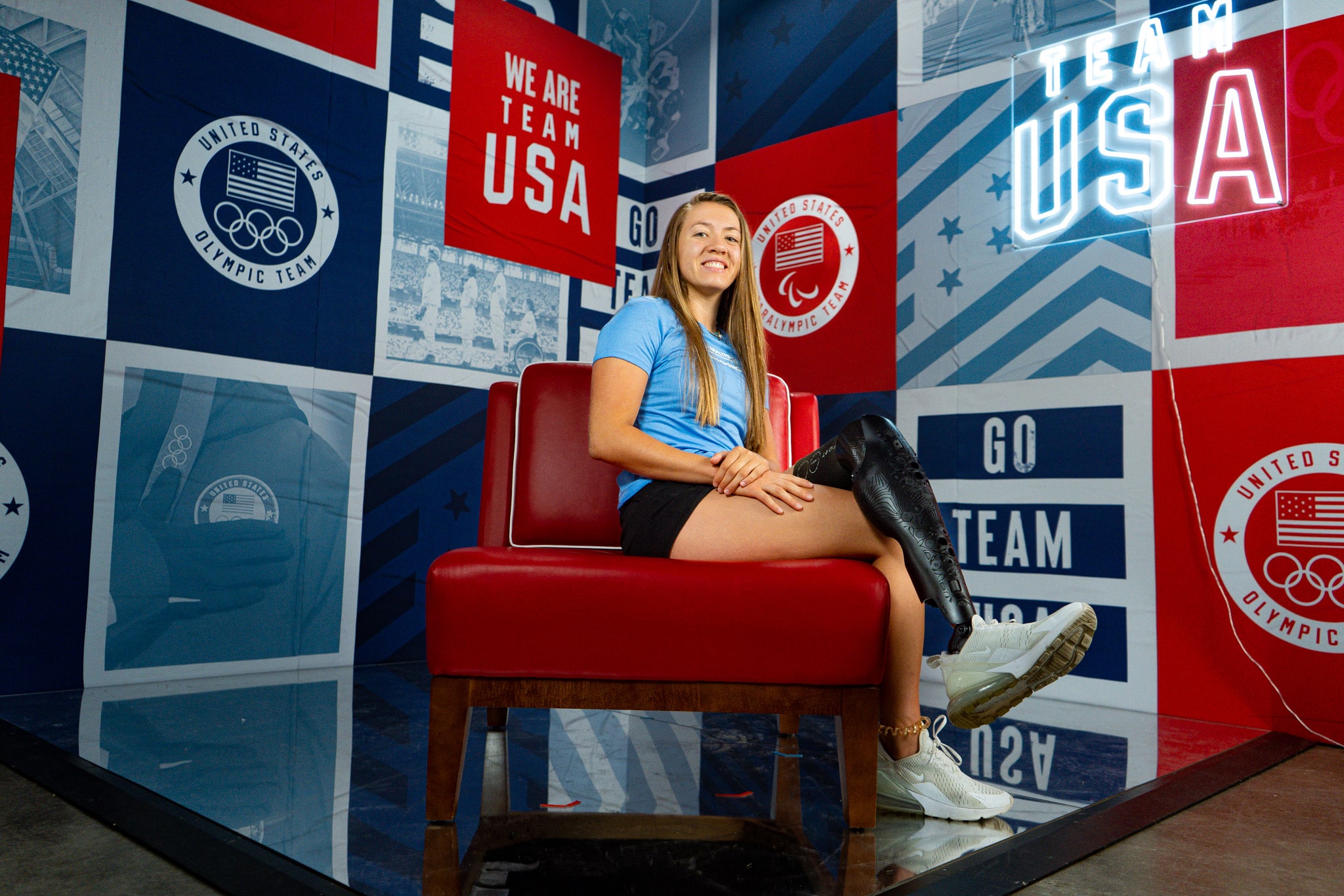 U.S. Paralympics Swimming | Following Her Role Model Hannah Nelson Is ...