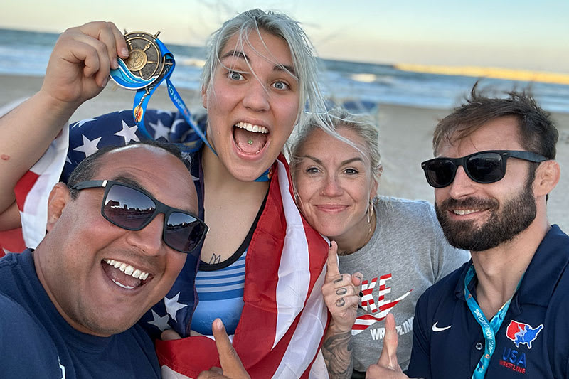 USA Wrestling | Beach World Series Blog: Bommarito adds second gold ...
