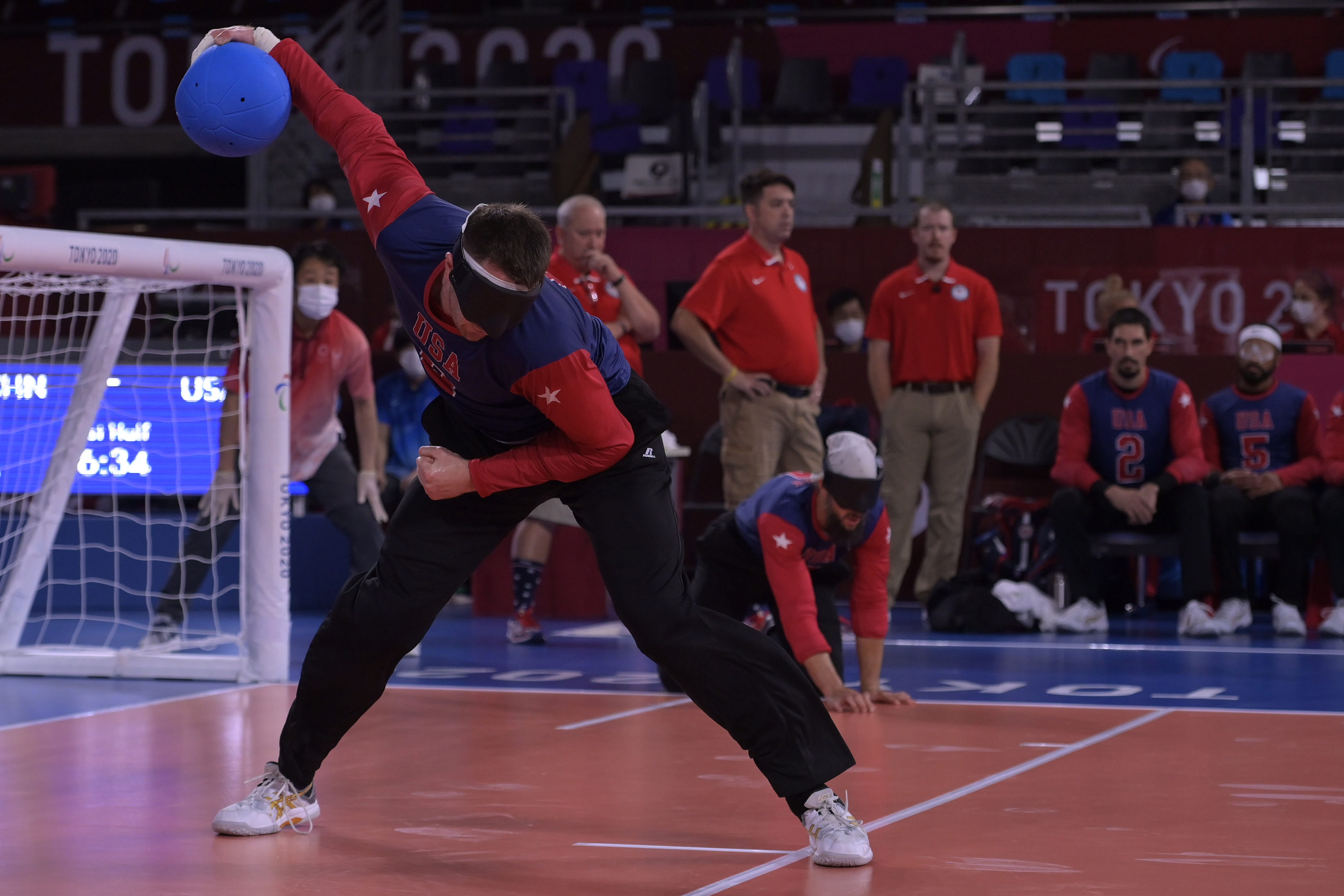 Team USA | An Imposing Force At 6-foot-7, Goalball’s Calahan Young Is ...
