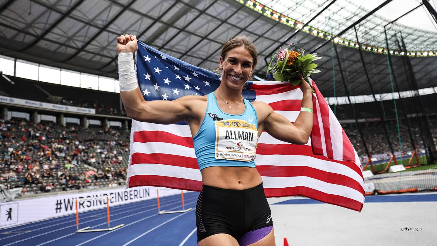 Team USA | Valarie Allman Continues Magic Season Breaking Own American ...