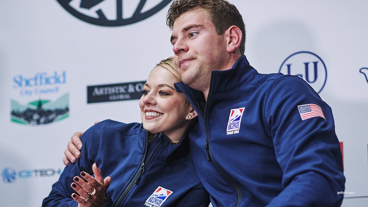 Team USA | Olympic Skaters Alexa Knierim And Brandon Frazier Score ...