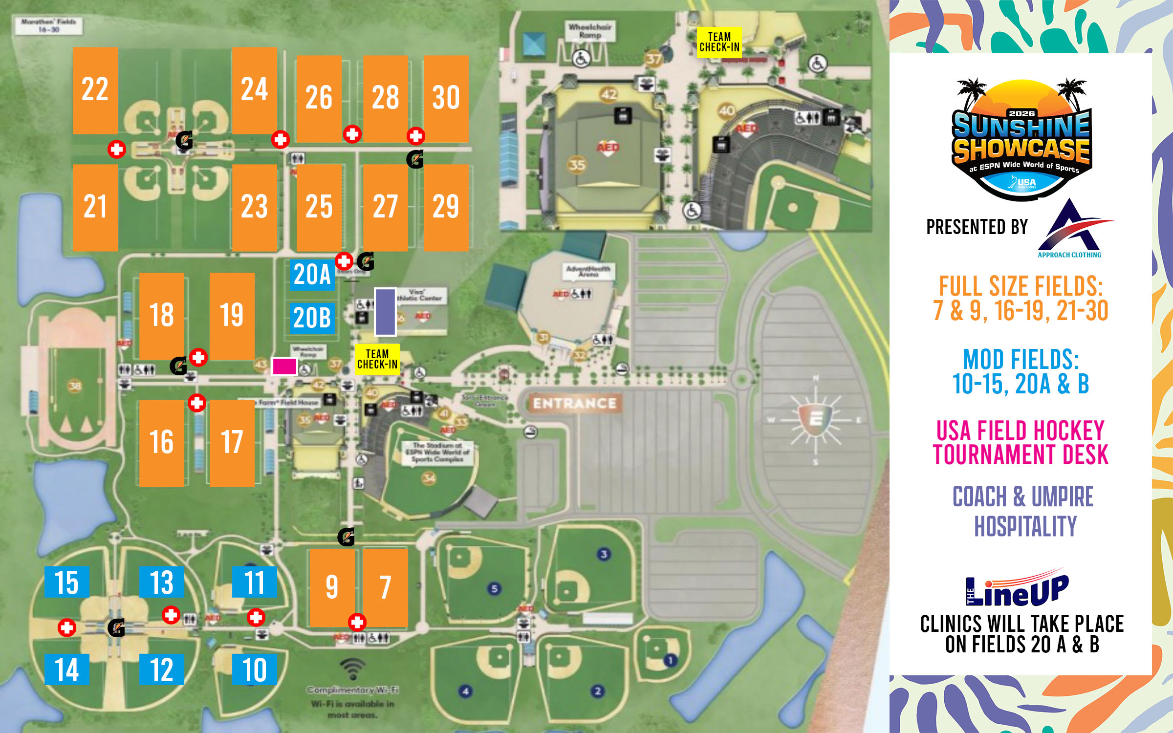 2026 Sunshine Showcase at ESPN Wide World of Sports Complex | USA Field ...