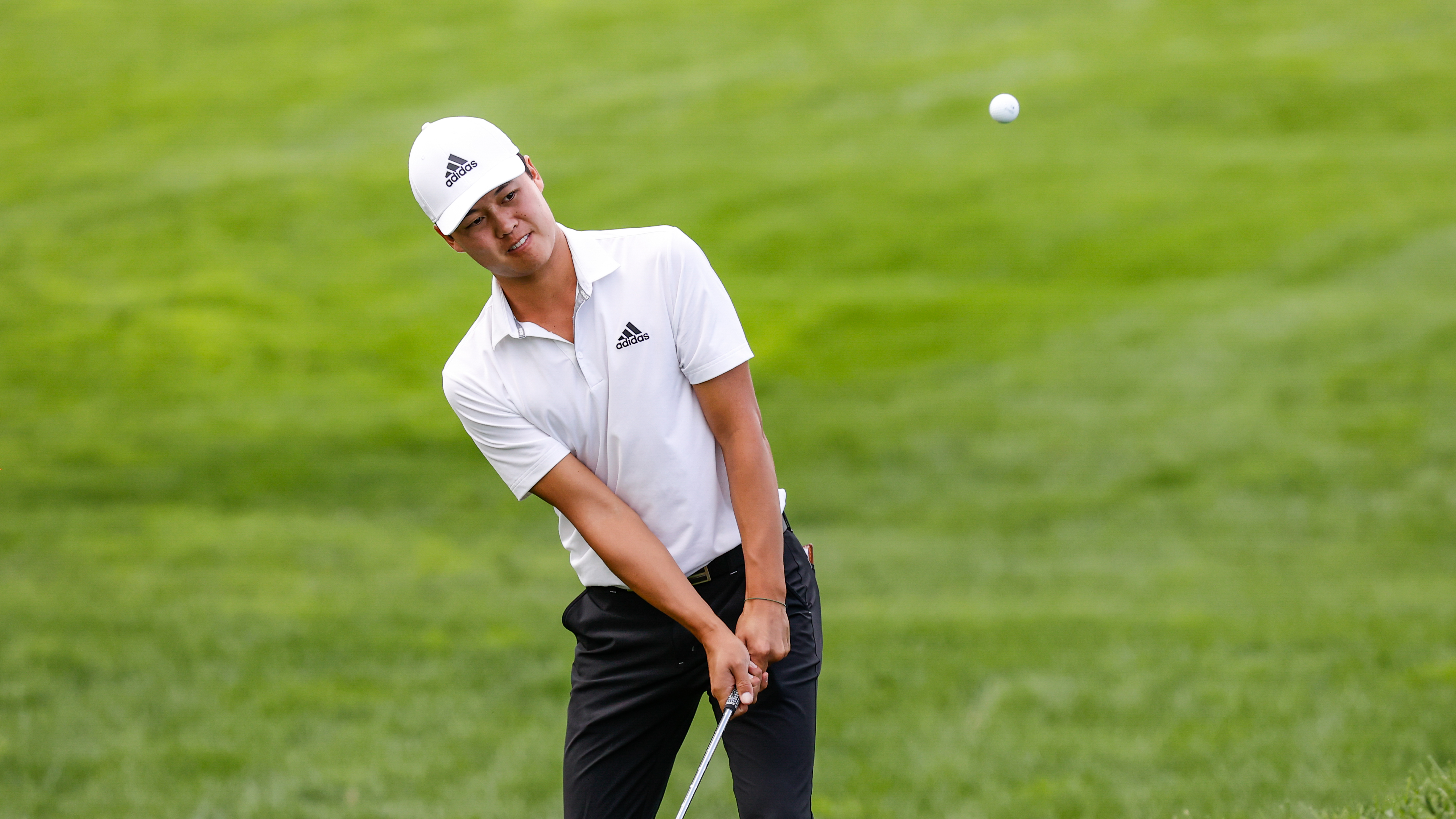 Wu Enjoying Comforts of Home at Winged Foot