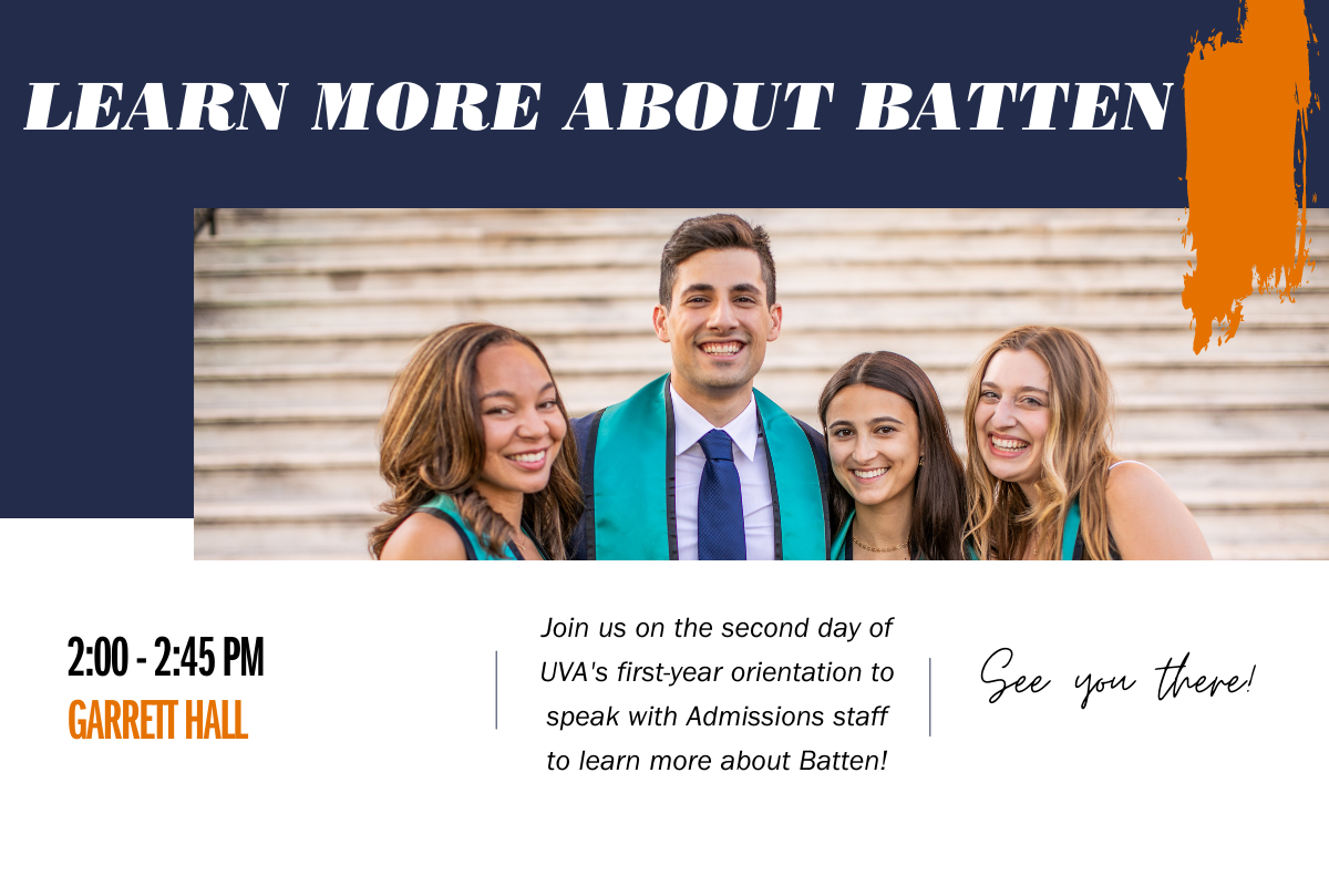 The Batten School of Leadership & Public Policy Information Session ...