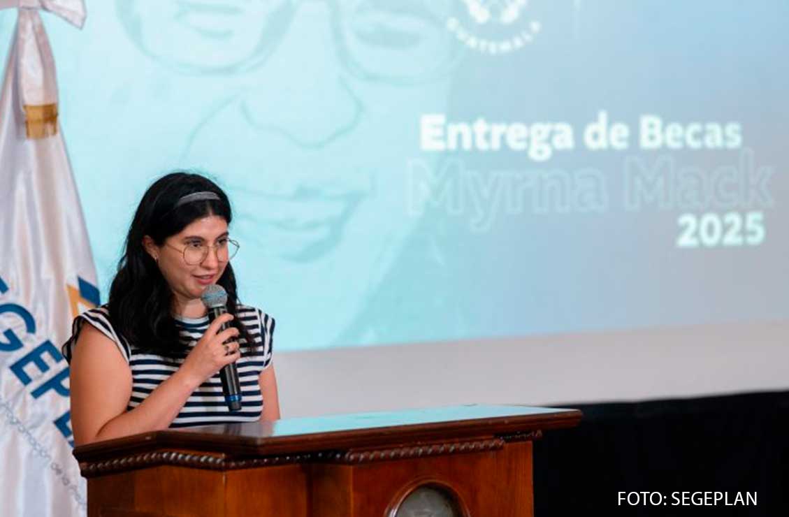 Marcia Palacios obtiene la Beca Myrna Mack para su tesis de ...