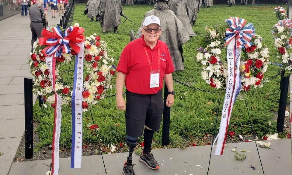 Tom is able to take Honor Flight trip to D.C. after receiving a new set ...