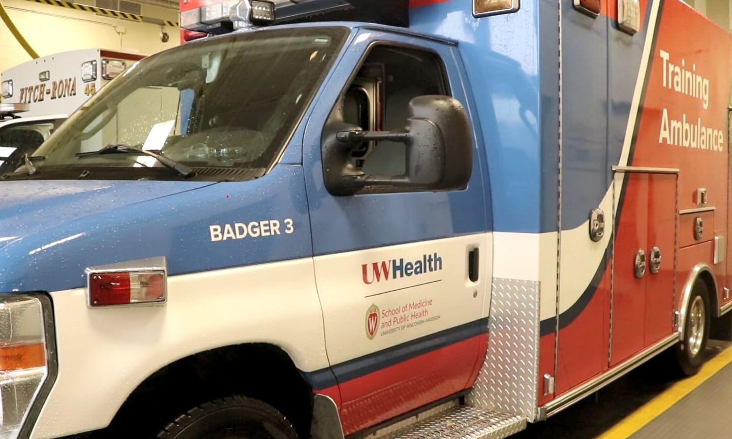 Simulation ambulance helps train local EMS | News | UW Health