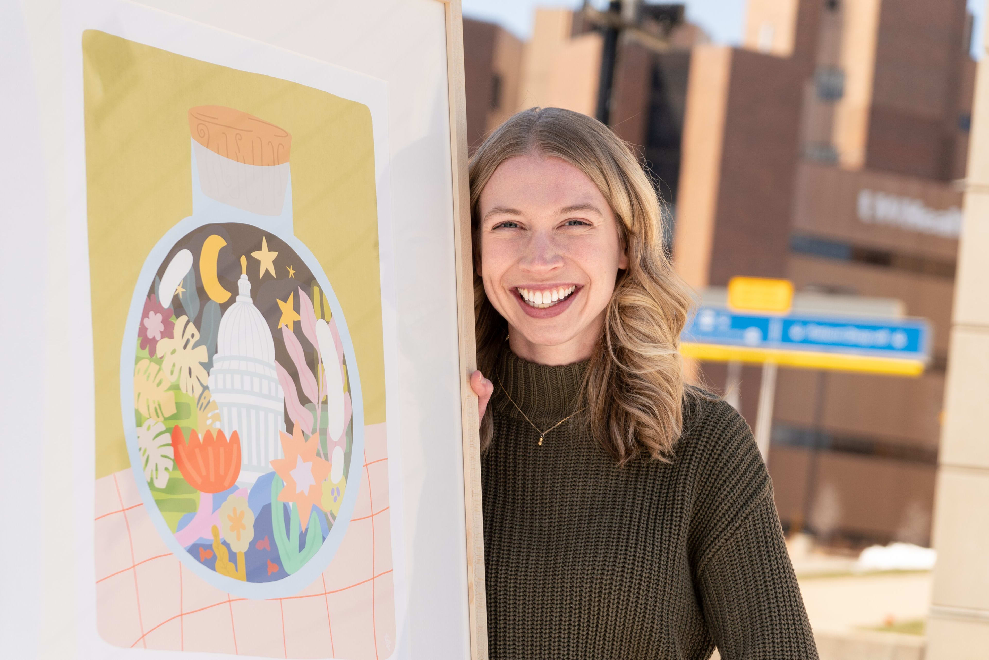 Art an emotional outlet for cancer survivor | UW Health