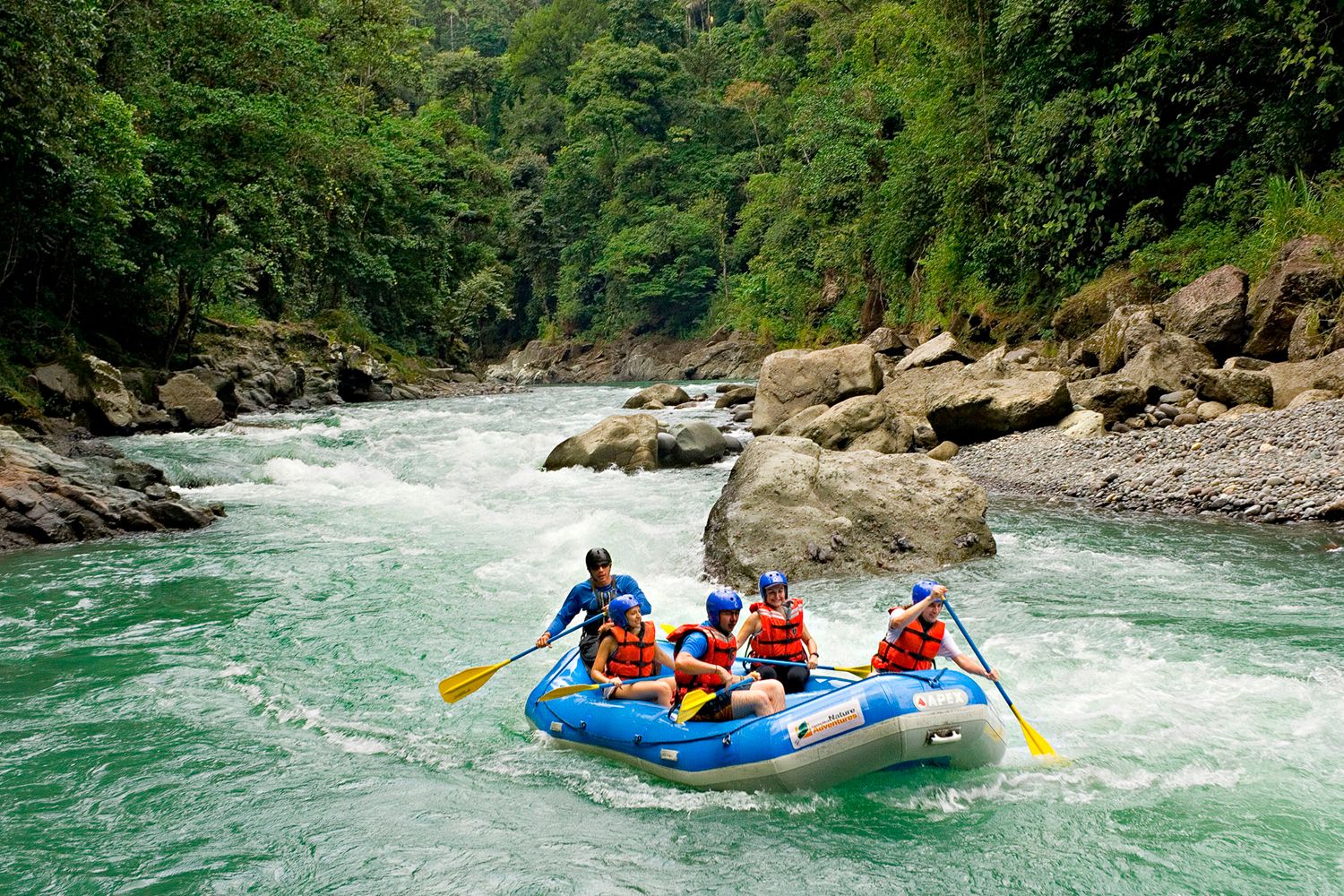A Rainforest Rafting and National Park Exploring Costa Rica Eco-Adventure