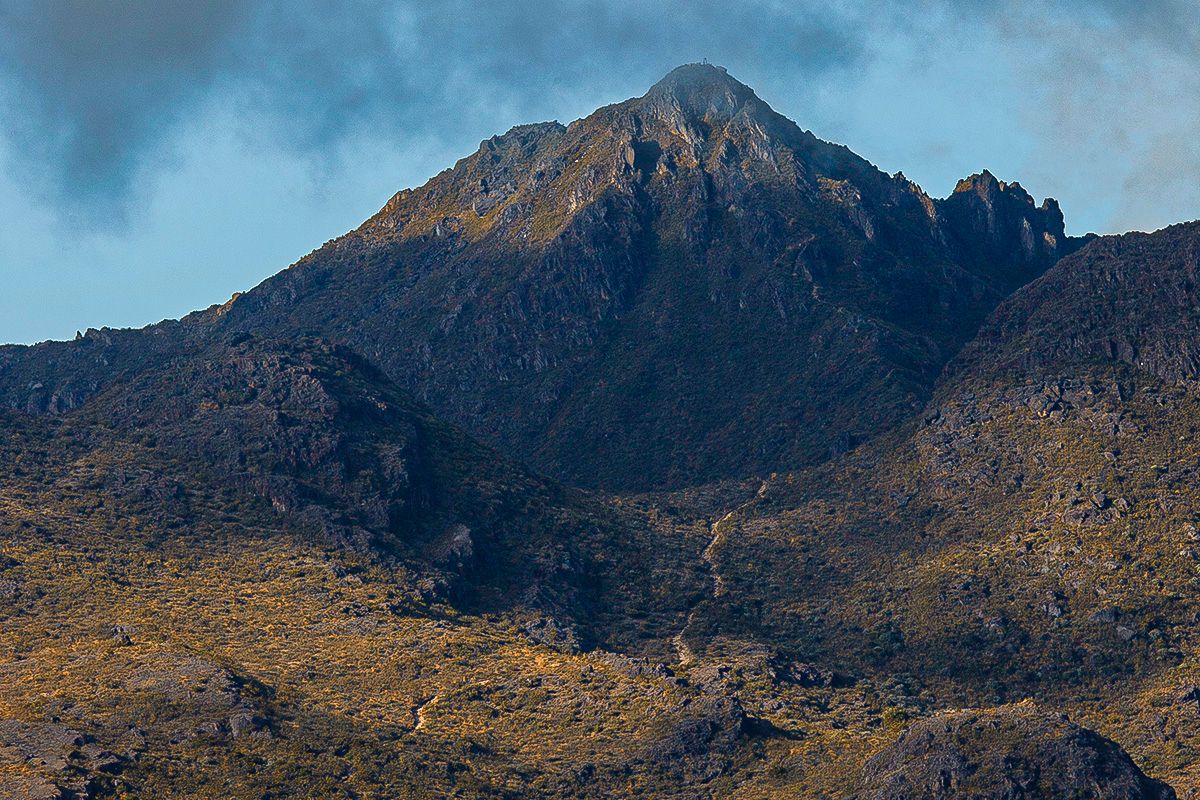 Chirripó, the highest mountain in Southern Costa Rica