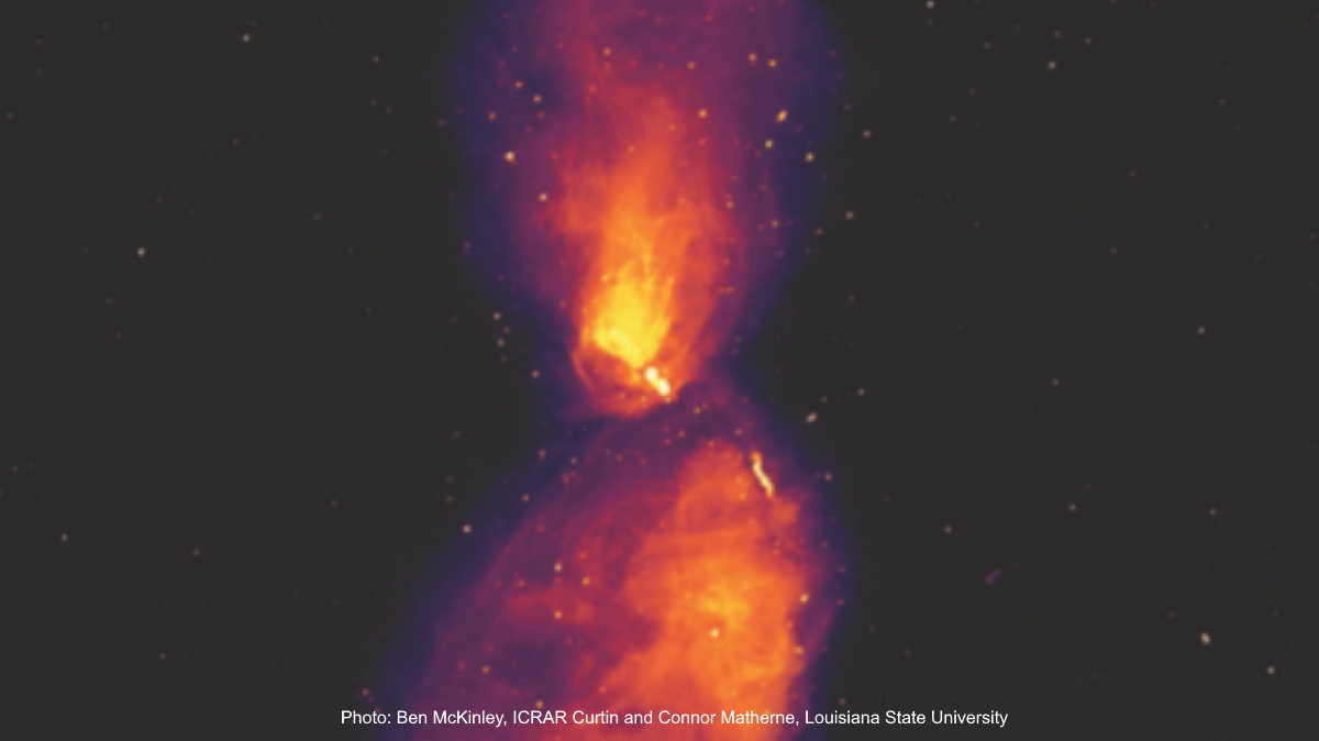 Astronomers capture black hole eruption spanning 16 times full Moon in ...