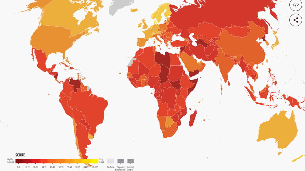 2022 Corruption Perceptions Index: Corruption levels remain at ...