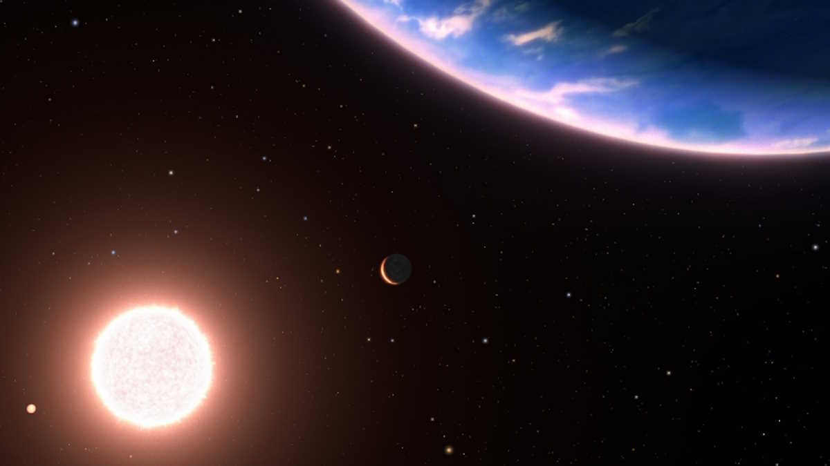 Hubble finds water vapor in small exoplanet's atmosphere | Meantime ...