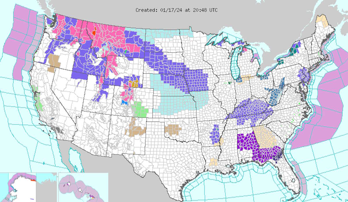 U.S.: Heavy lake effect snow continues; winter storm for northwest ...