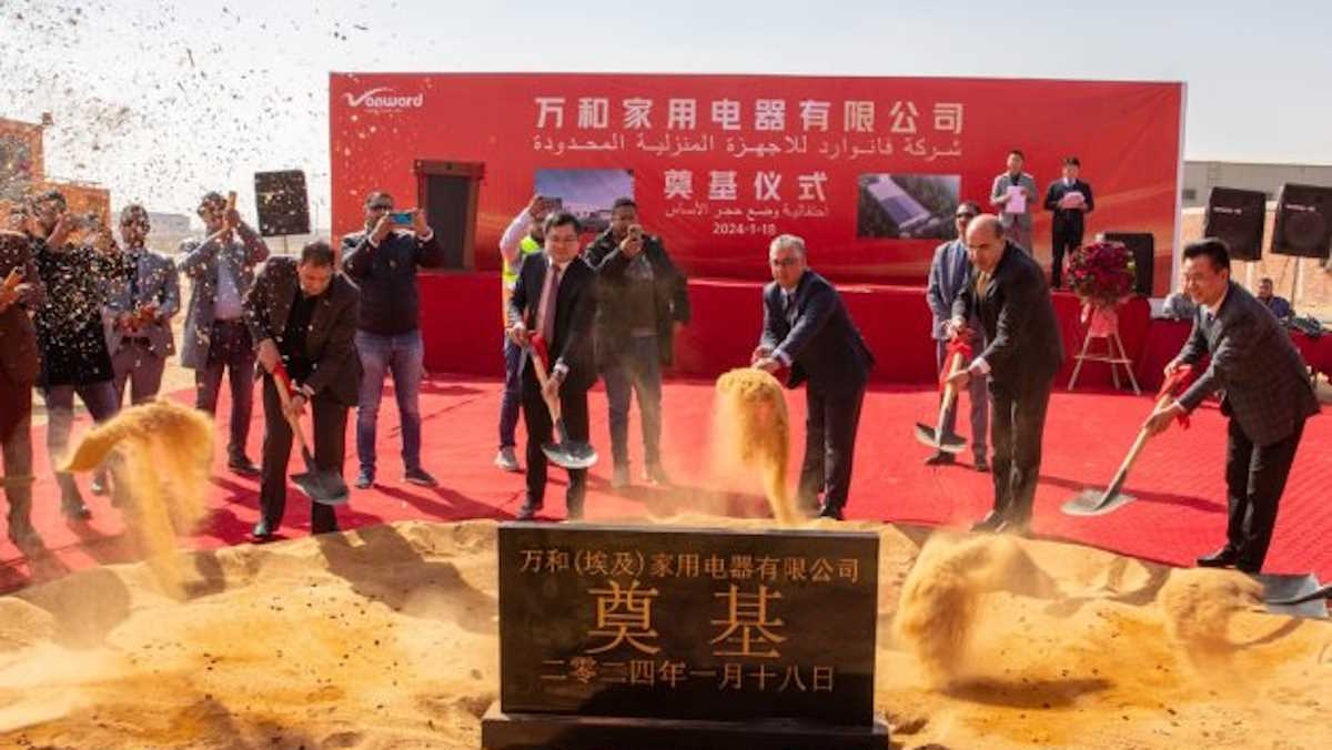 Chinese Vanward builds new household appliances factory in Egypt ...