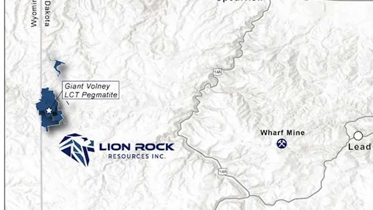 Lion Rock Resources to acquire Volney Lithium Project in Black Hills ...