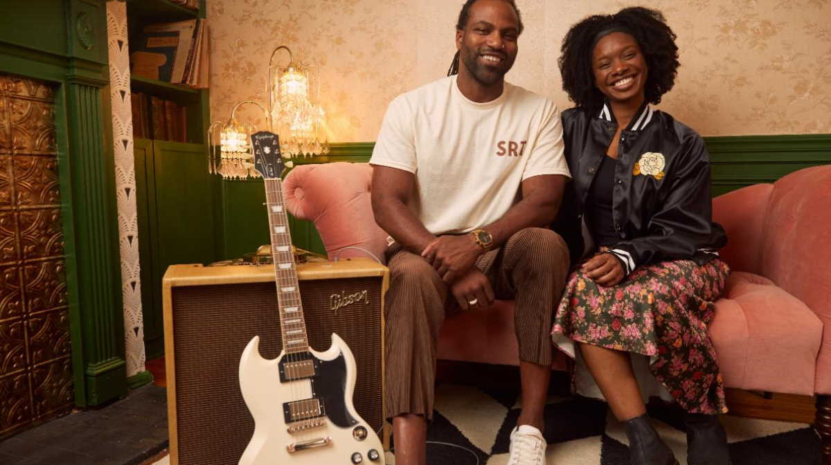 61st anniversary model of Sister Rosetta Tharpe's Gibson Les Paul SG ...