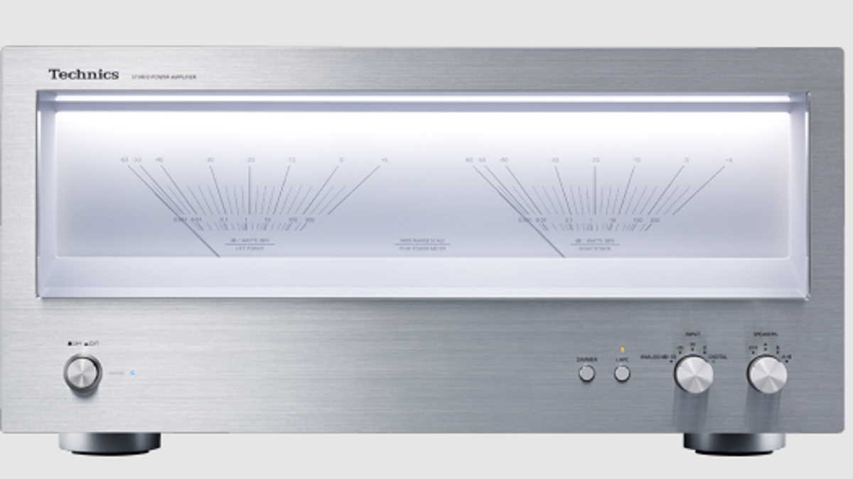 Technics stereo power amplifier SE-R1, perfect in every detail ...