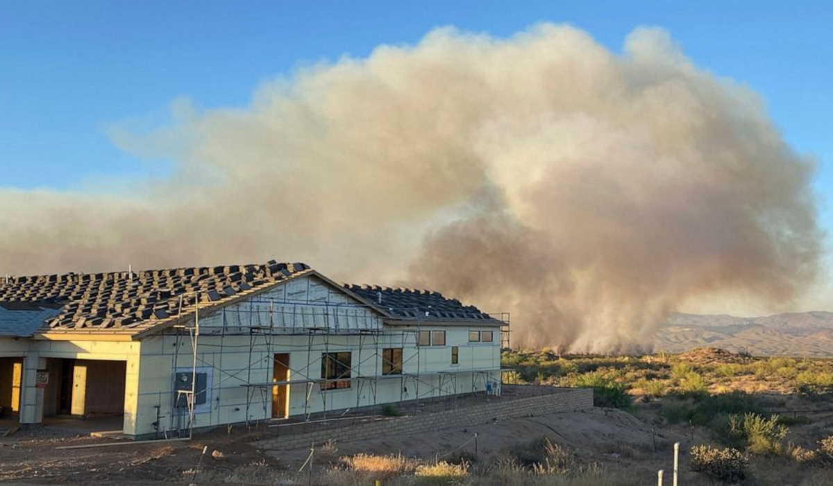More than 1,100 residents evacuated due to wildfire in Arizona | News ...
