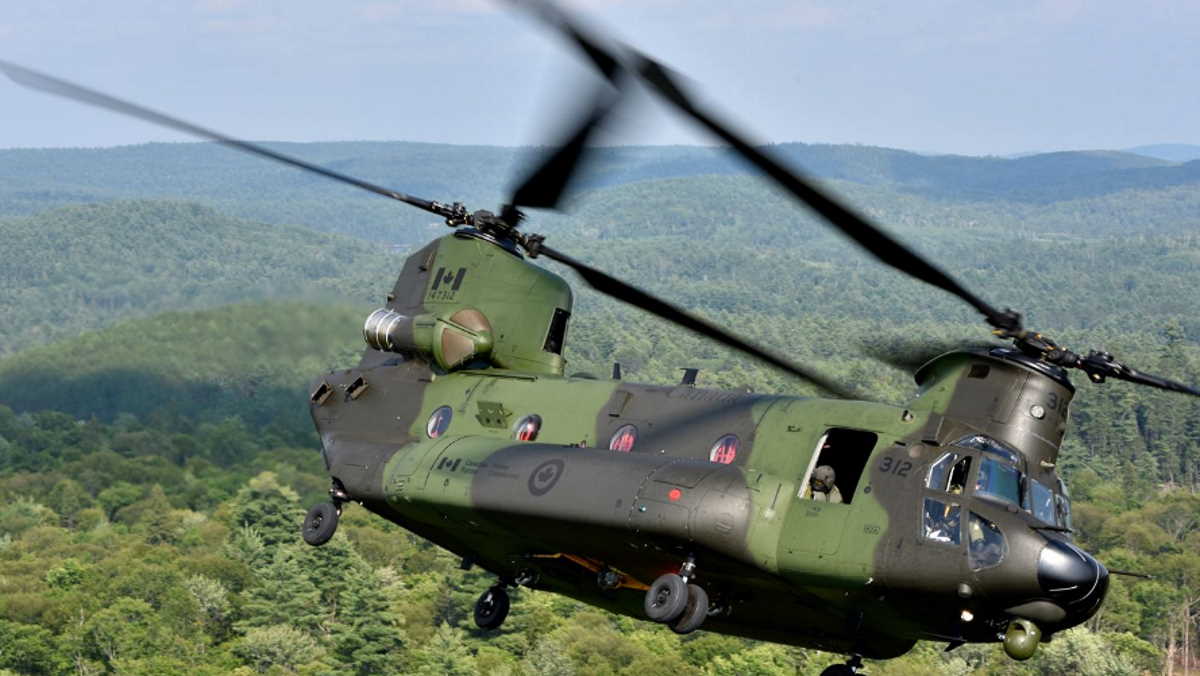 Two Canadian air force members missing after helicopter crash | News ...