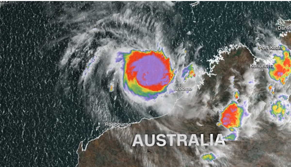 Cyclone Ilsa rapidly intensifies as it approaches Australia | News ...