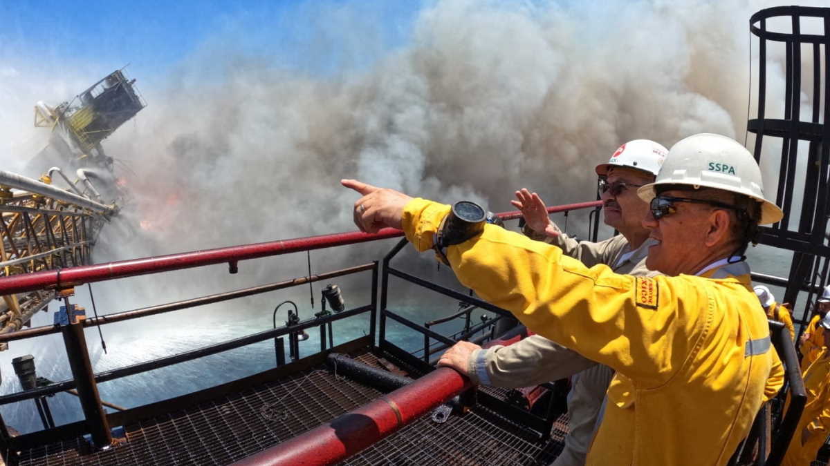 2 dead after fire breaks out in Pemex oil platform in Gulf of Mexico ...