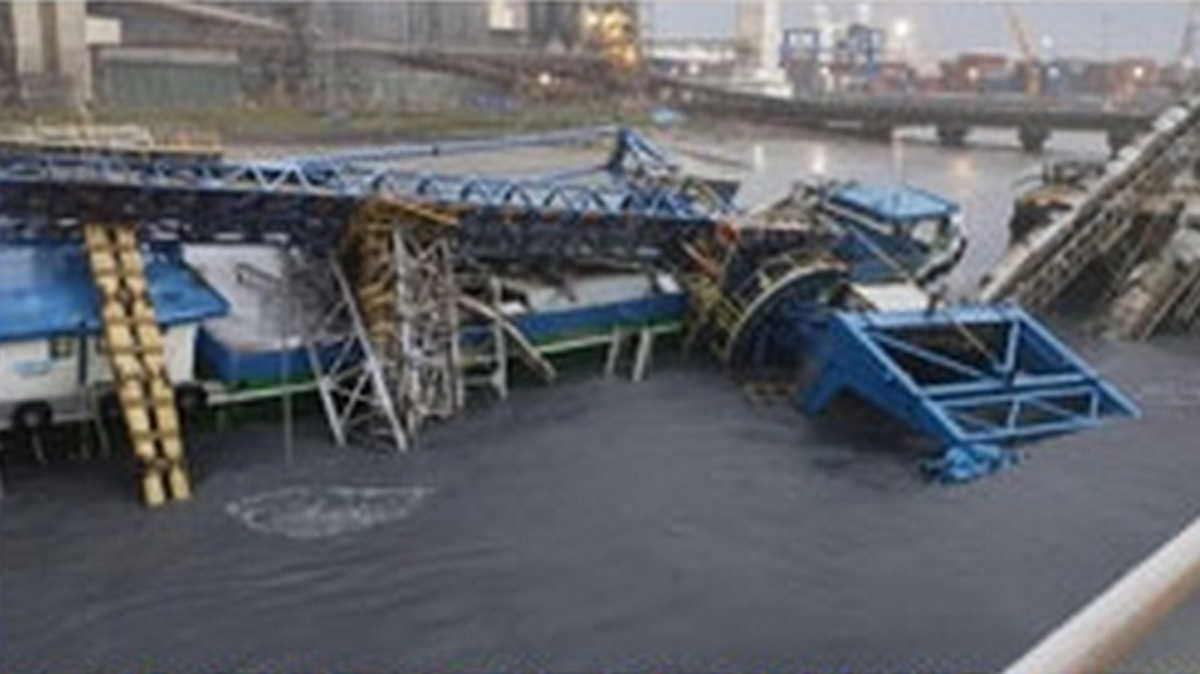 Wan Hai container ship destroyed flour terminal in Vietnam | News ...