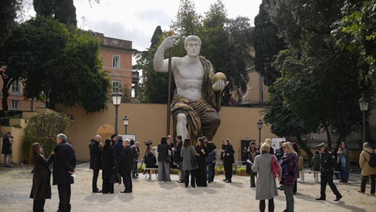Gigantic statue of Constantine goes on display in Rome | Travel | POST ...