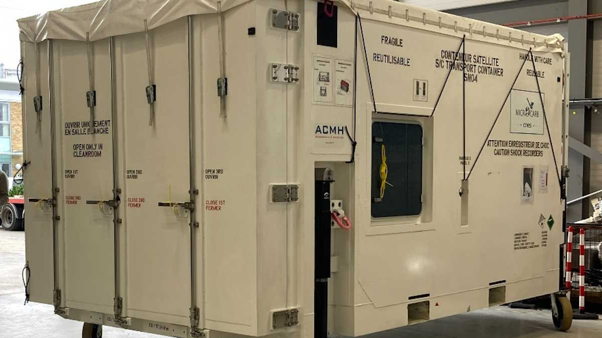 MicroCarb CO2 monitoring satellite ready for launch | Meantime | POST ...