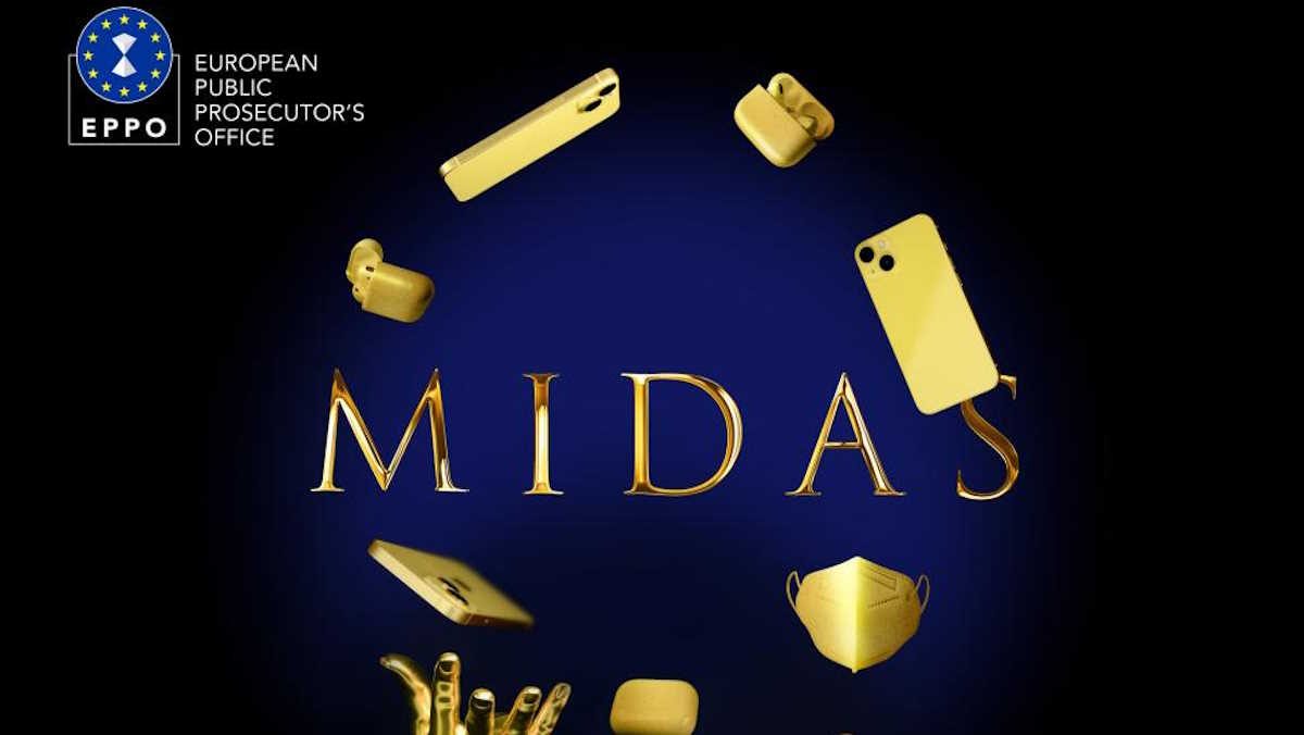 EPPO investigation cluster Midas: €195 million VAT fraud spread across ...