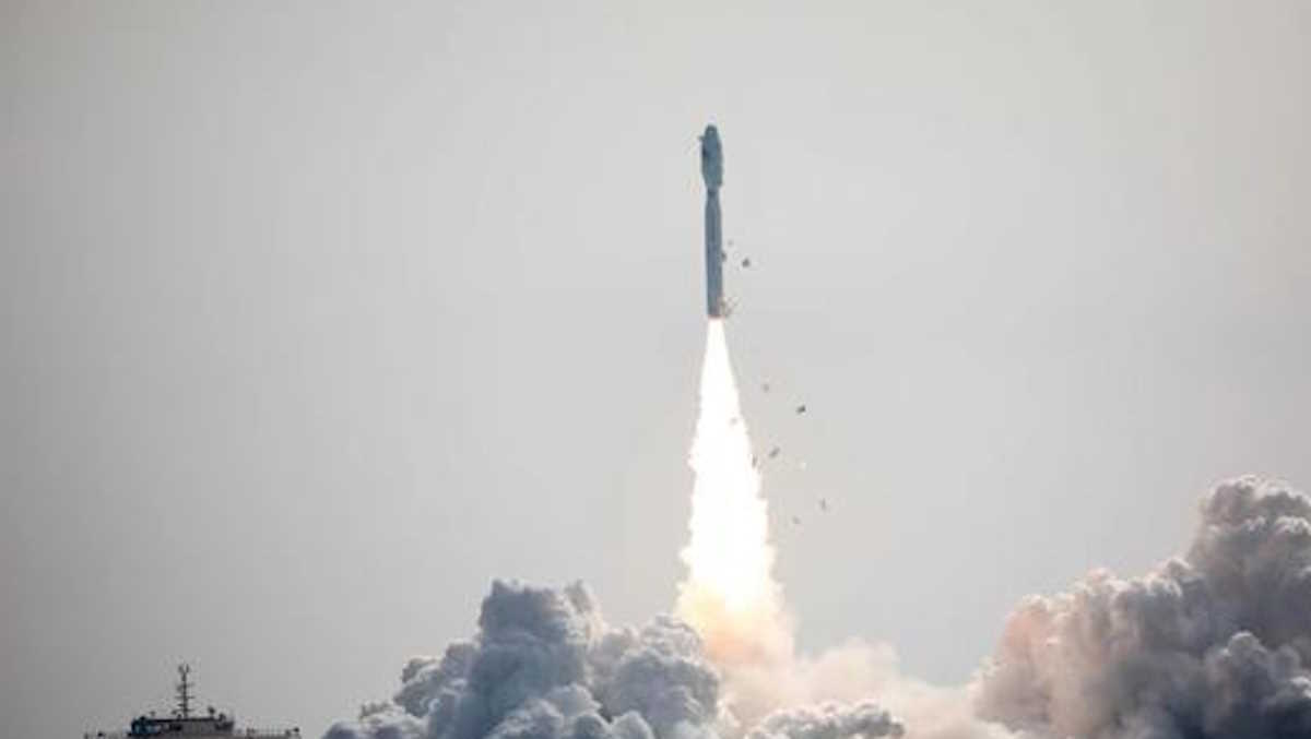 China's Smart Dragon-3 rocket launches 9 satellites from sea with Egypt ...