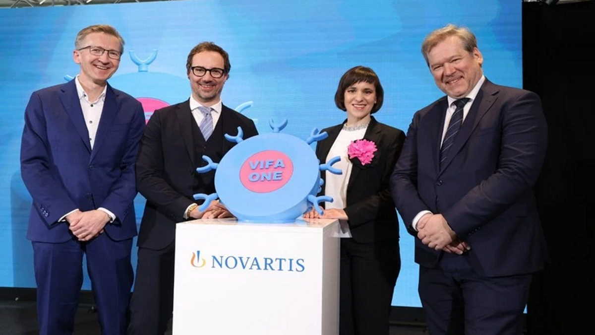 Novartis opens 40 mln euro plant in Slovenia | Companies | POST Online ...