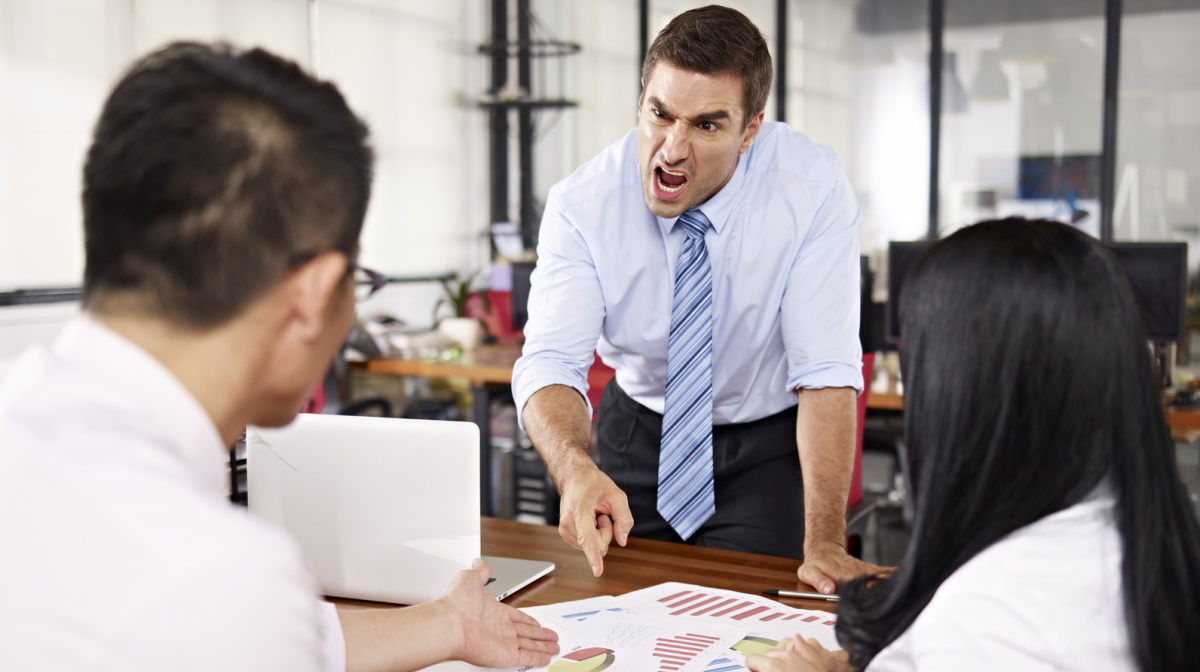 Yelling in the workplace: Water is very effective against fire ...