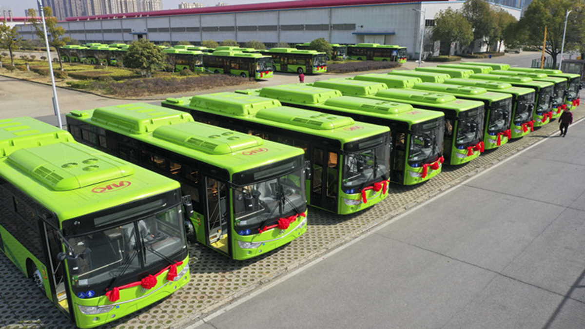 800 Ankai natural gas buses exported to Mexico for operation ...