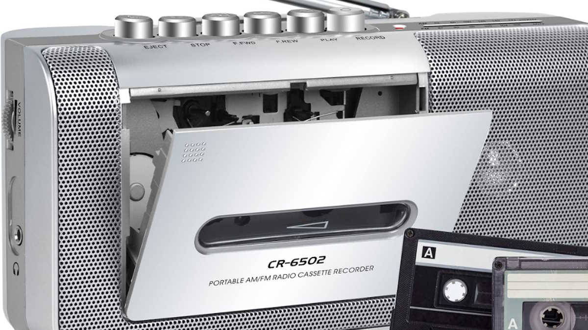 Casette tapes are making a big comeback, and so are portable players ...