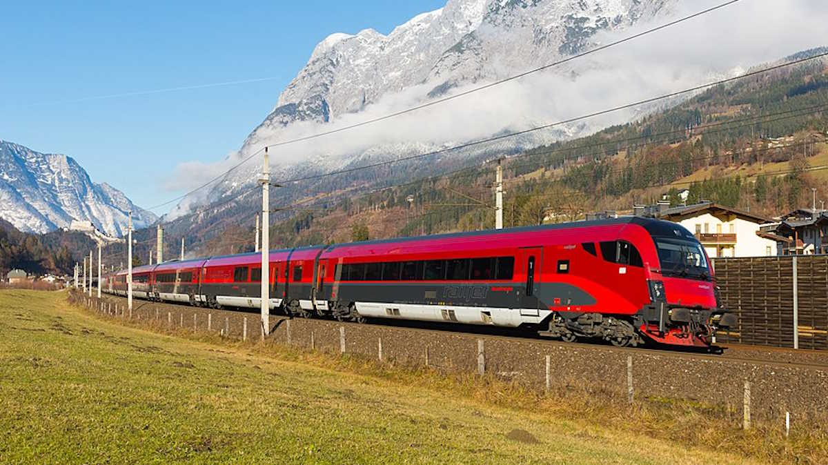 Austrian Federal Railways puts first new generation Railjet into ...
