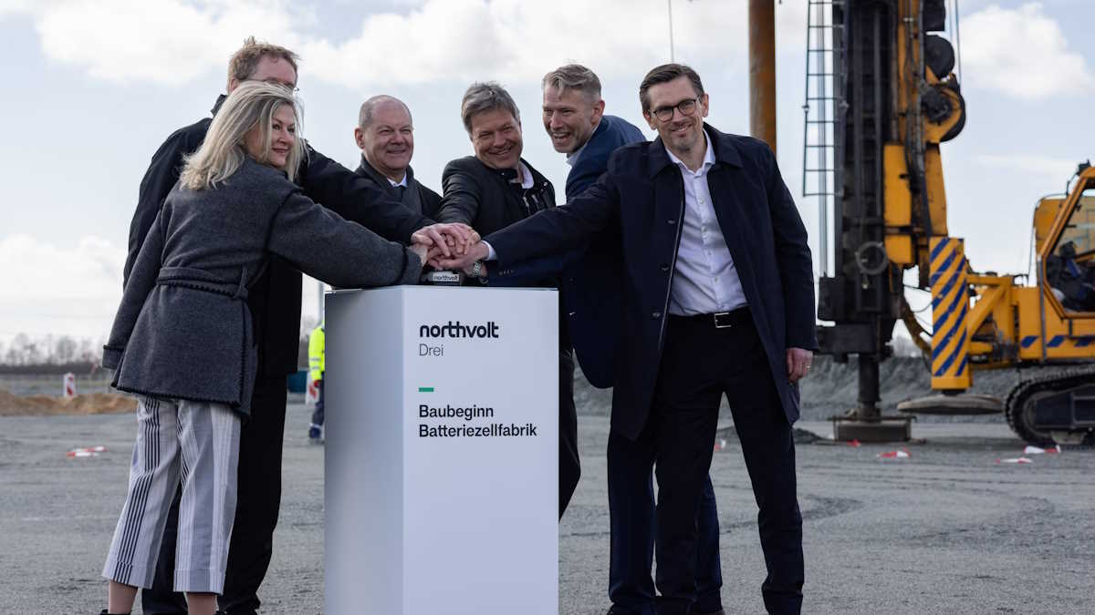 Sweden's Northvolt starts building battery gigafactory in Germany ...