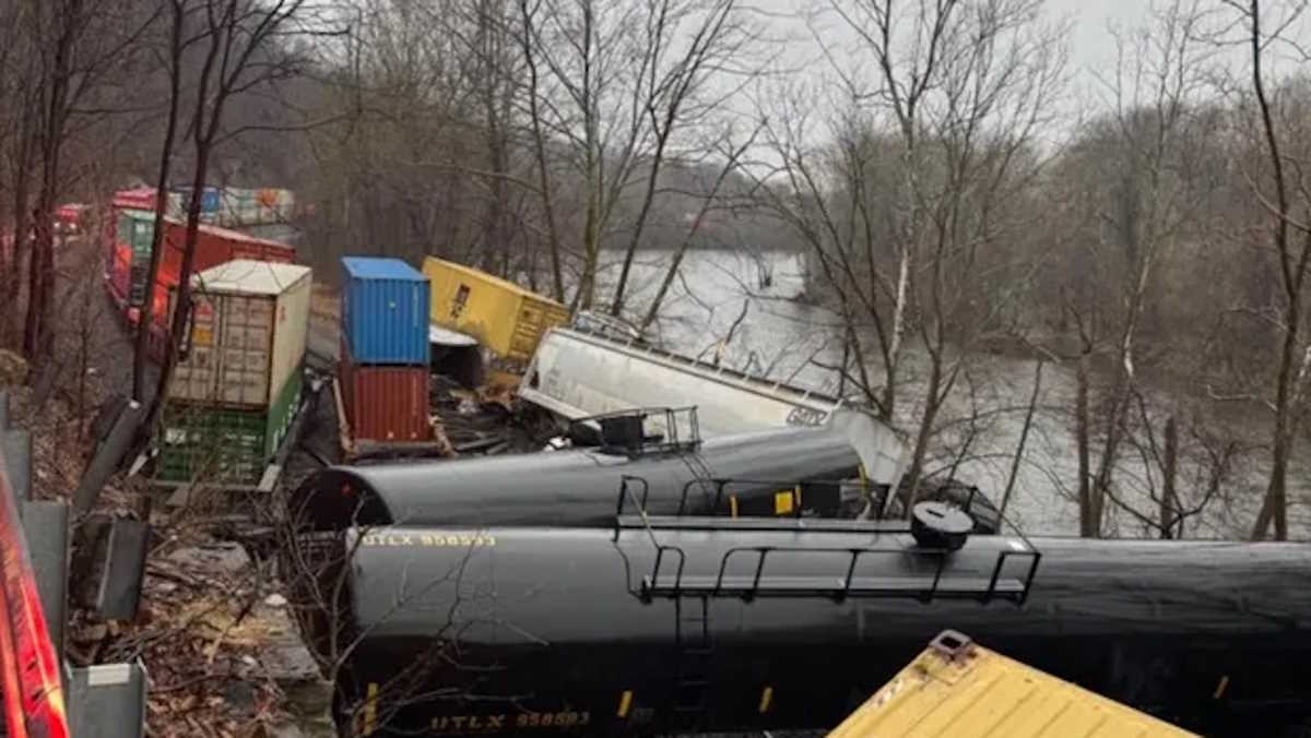 Norfolk Southern train derails in Pennsylvania | News | POST Online Media