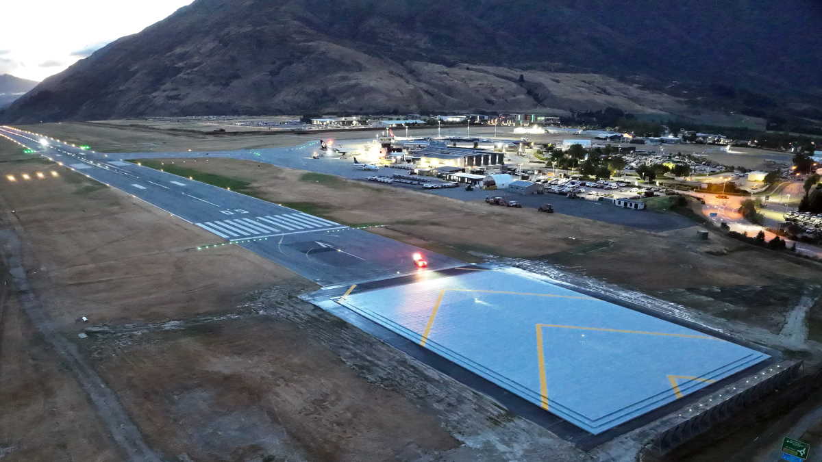 Queenstown completes installation of aircraft-stopping safety beds ...